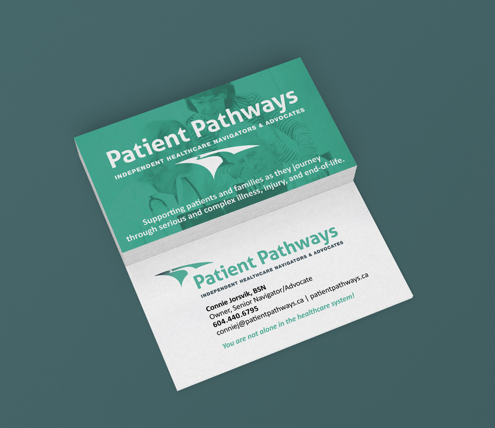 Patient Pathways | Business Cards and Rack Cards | Graphic Designer