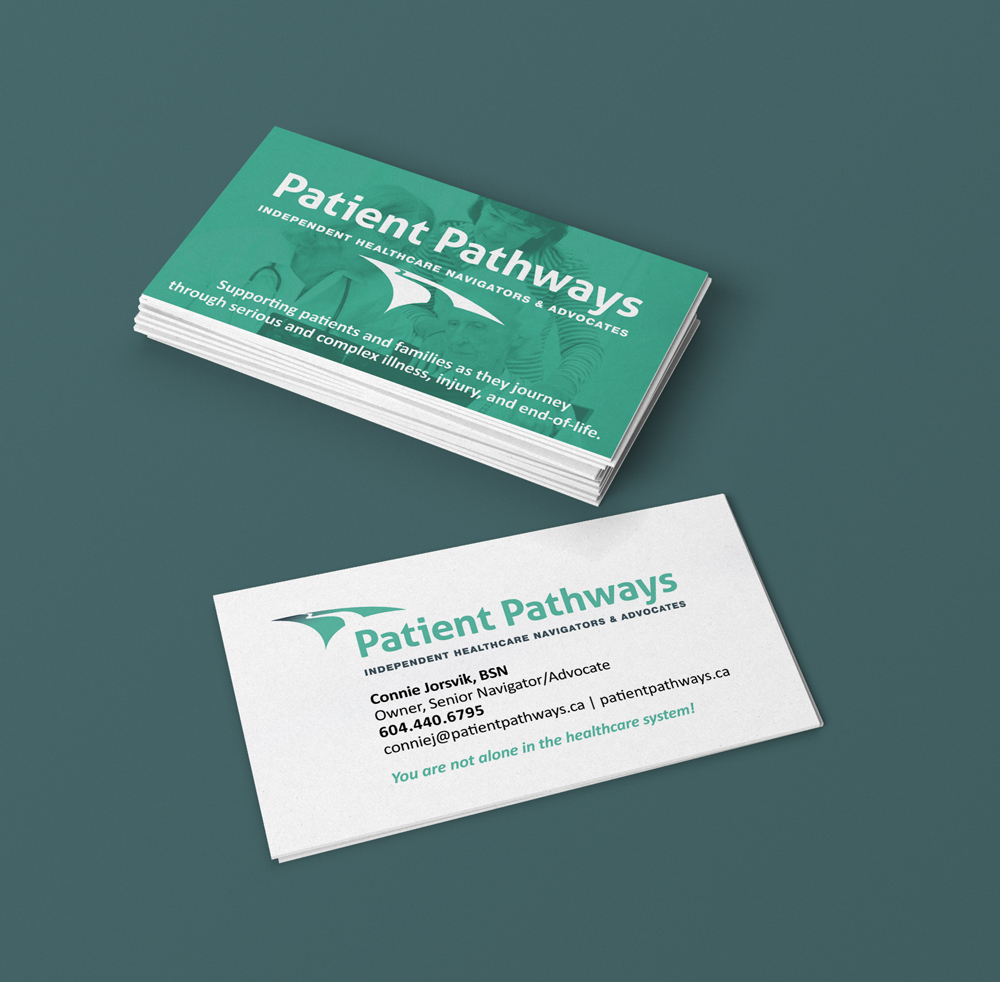 Patient Pathways | Business Cards and Rack Cards | Graphic Designer