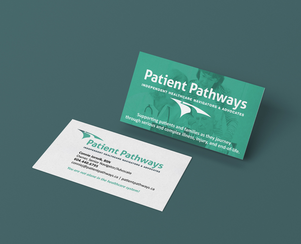 Patient Pathways | Business Cards and Rack Cards | Graphic Designer